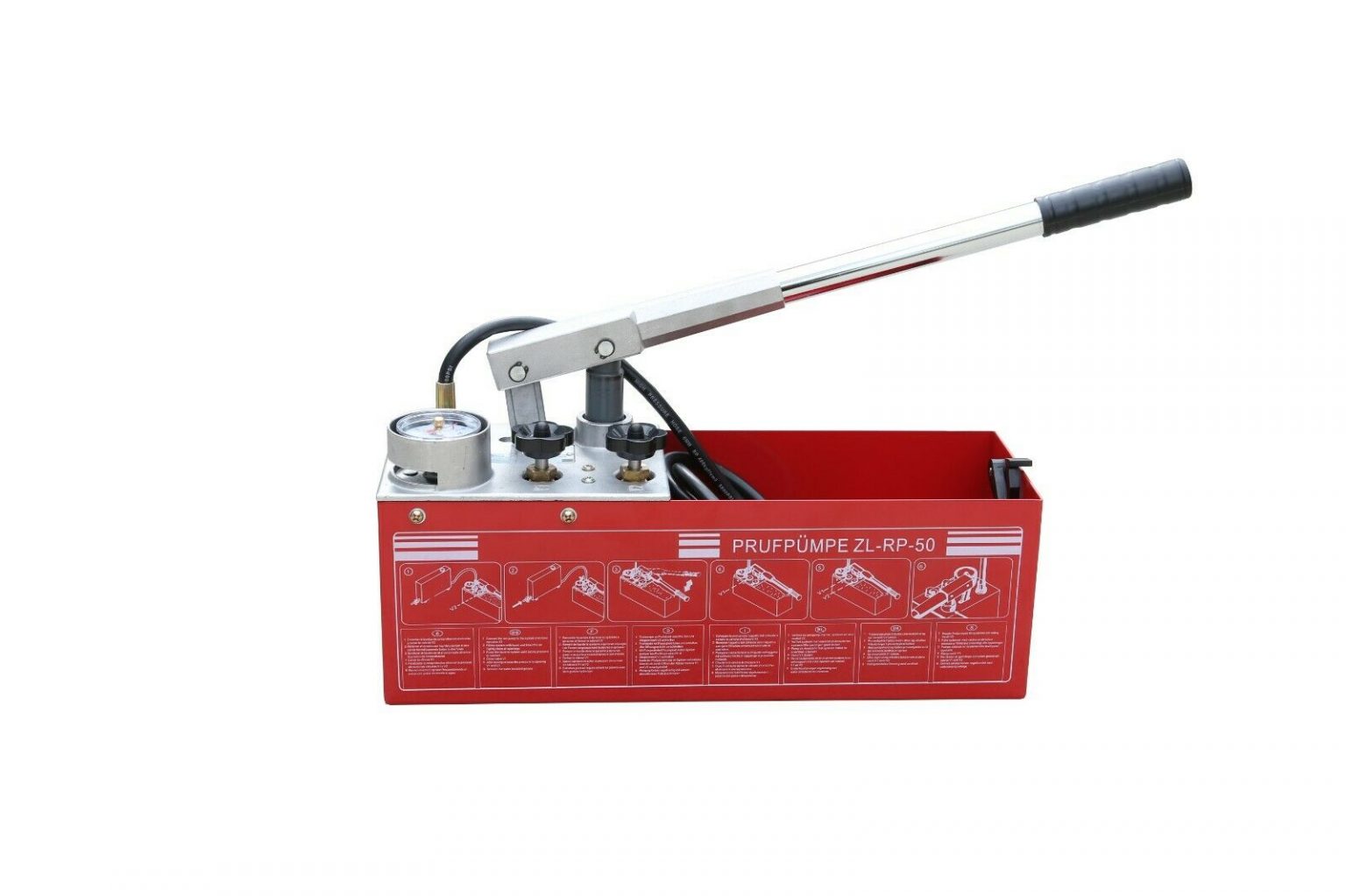 UFH Pressure Tester - Water Underfloor Heating Hydraulic Pressure ...