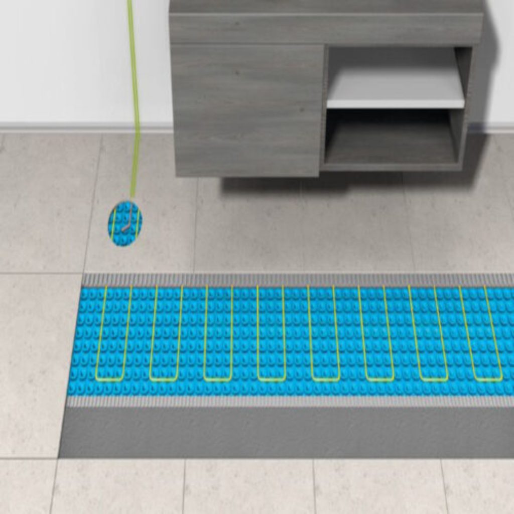 Tile Matting - Decoupling Membrane 15m² Roll - The Underfloor Heating Site