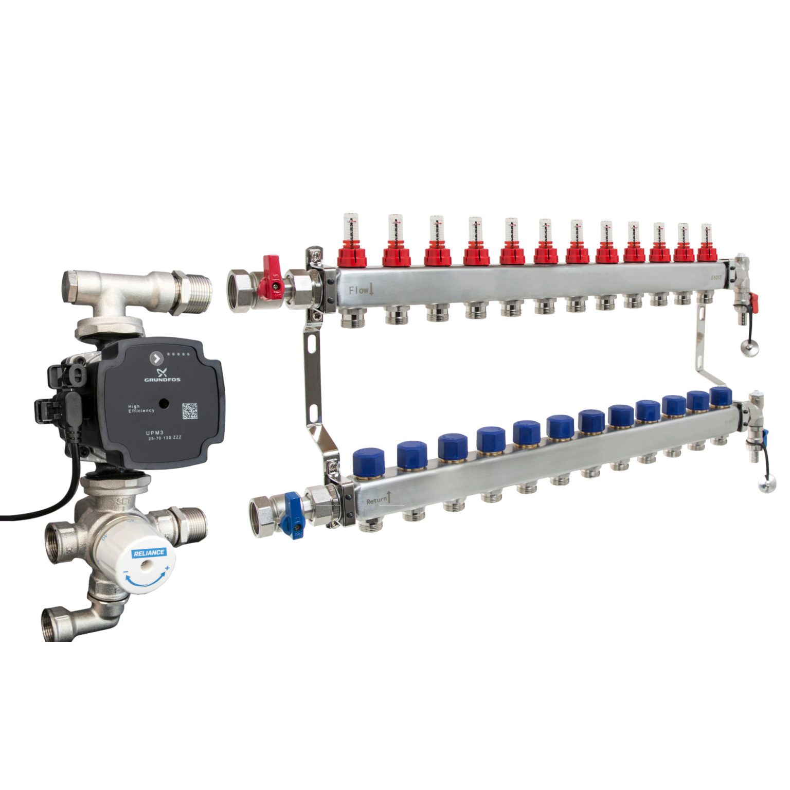 Reliance Manifold and Thermoguard Valves Pack with Grundfos Pump - A ...