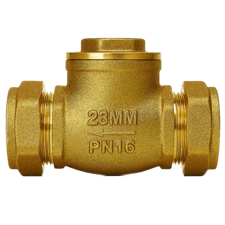 28mm Water Swing Check Valve (Full Bore) - The Underfloor Heating Site