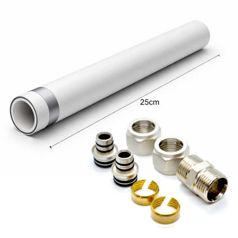 16mm MLCP Pipe Repair Kit - 25cm of 16mm MCLP Pipe With 16mm Repair ...