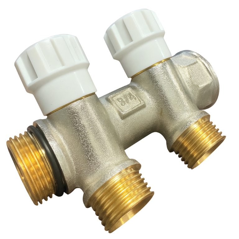 Plumbing Manifold - 3/4″ Header x 1/2″ - Valved Outlets Reliable Water ...